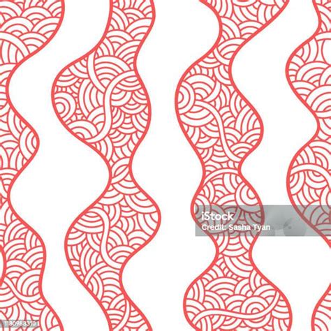 벡터 원활한 패턴입니다 세련된 모자이크 질감 메쉬 구조와 손으로 그린 선형 배경 낙서 0명에 대한 스톡 벡터 아트 및 기타 이미지 Istock