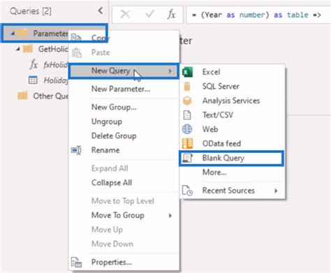 Using The M Function To Create An Extended Power Bi Date Table Master