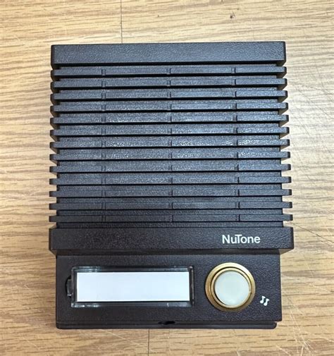 Nutone Is 68 Entry Door Station Speaker Steves Intercom Shop