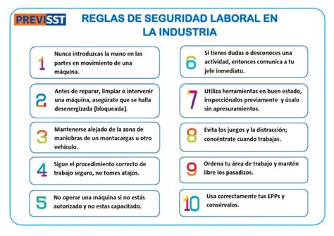 Reglas De Seguridad En La Industria Pdf