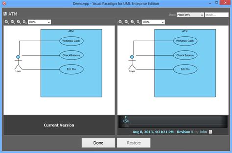 How To View And Revert Software Design Changes With Visual History