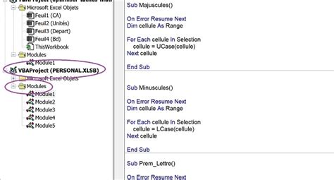 Automatiser les actions grâce aux macros Excel
