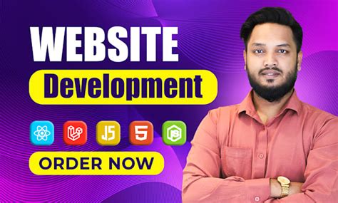 Build Rebuild Website Development As A Full Stack Developer Frontend