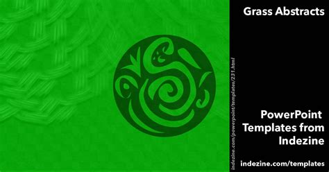 Grass Abstracts PowerPoint Template