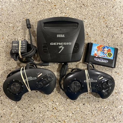 Sega Genesis Model 1 Core System Console Cib Complete In Box Town