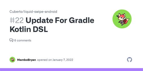 Update For Gradle Kotlin Dsl · Issue 22 · Cuberto Liquid Swipe Android