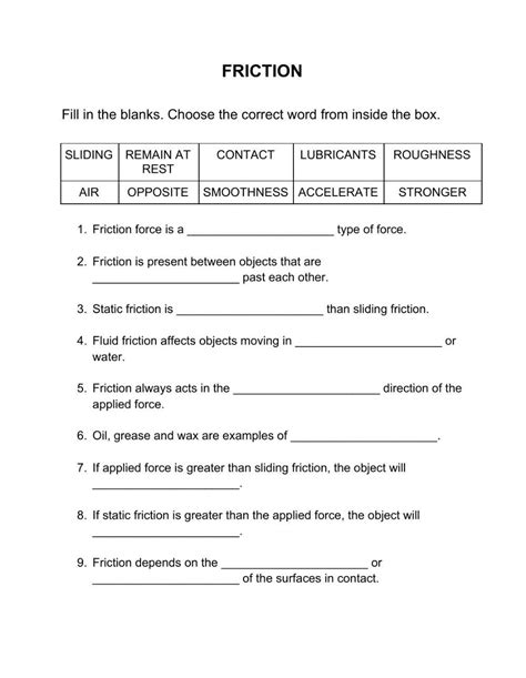 642499 Friction Dalvie Oliveros Liveworksheets