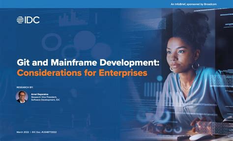 idc research git and mainframe development considerations for enterprises