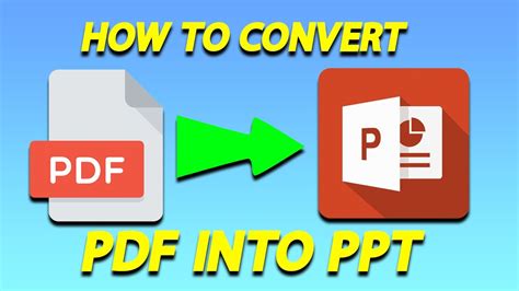 How To Convert PDF Into PPT Convert PDF File Into PPT File How To