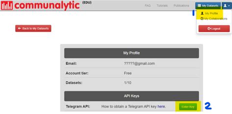 Obtaining A Telegram Api Key Communalytic A No Code Computational