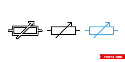 Variable Resistor Vector Images