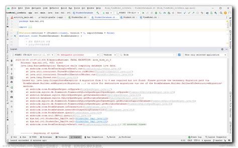 【jetpack】使用 Room 中的 Migration 升级数据库异常处理 多个数据库版本的迁移