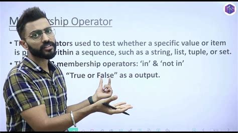 Membership Operators In Python 🐍 With Execution 💻🖥️ Python