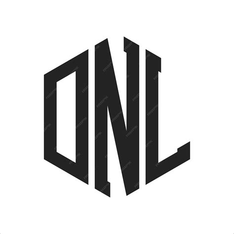 Premium Vector Dnl Logo Design Initial Letter Dnl Monogram Logo Using