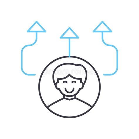 Flexibility Line Icon Outline Symbol Vector Illustration Concept Sign Stock Vector