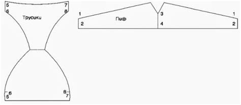 Как сшить одежду для куклы Барби и Монстер Хай своими руками выкройки схемы фото Как сшить