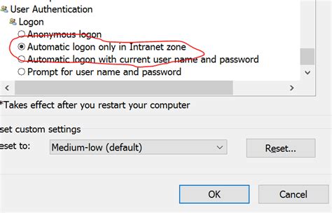 windows authentication