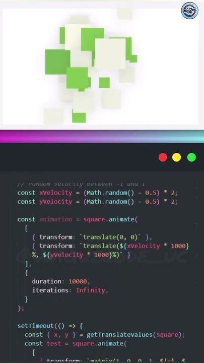 Animated Tiles Background With Html Css And Js Coding Webdesign Frontend Disign