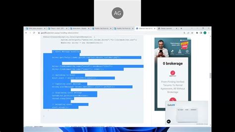 Techtutorialz Automation Of Alerts In Selenium Youtube