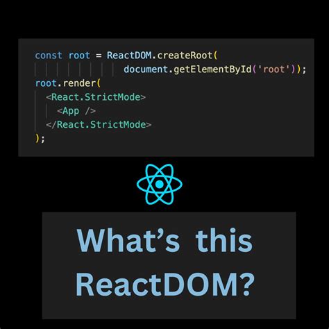 React Vs Reactdom What You Need To Know Divyojyoti Ghosh Posted On The Topic Linkedin