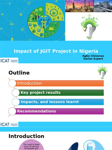 Impact Of Jgit Project In Nigeria 24072024 Pdf Environment