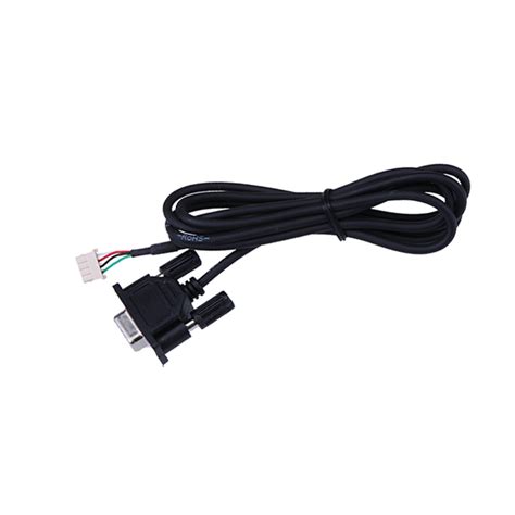 Black 2 54mm 4 Pin Header To Db9 Female Serial Cable