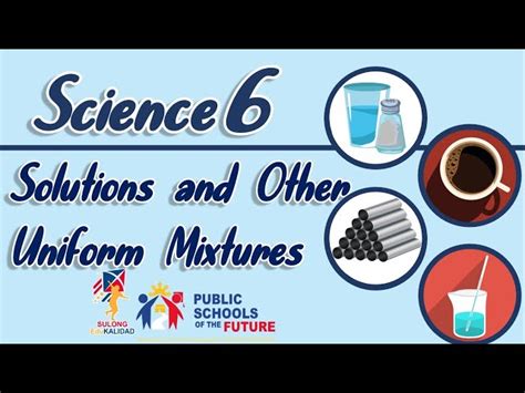 Examples Of Solution Mixtures