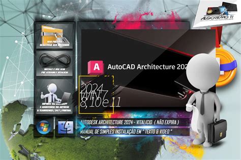 Autodesk Autocad Architecture 2024 Vitalicio Windows Softwares