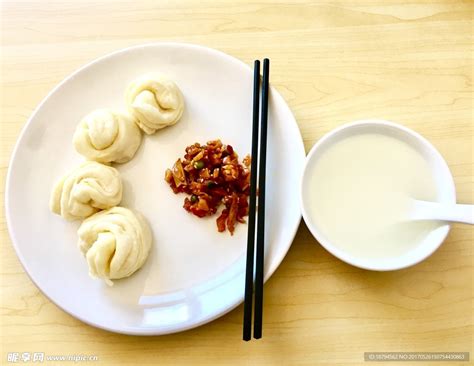 清淡早餐摄影图 传统美食 餐饮美食 摄影图库 昵图网