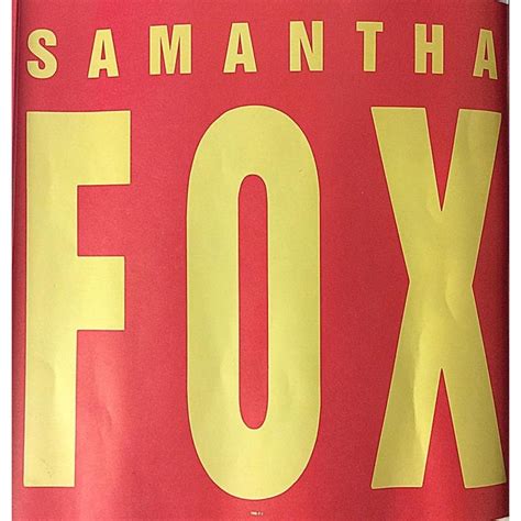 Fox Samantha I Wanna Have Some Fun Used Poster Year