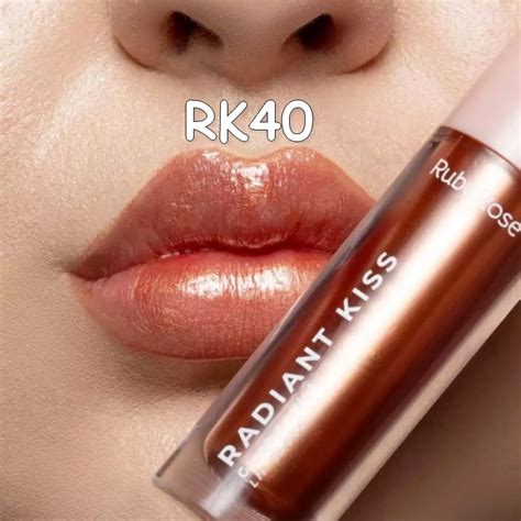Gloss Labial Radiant Kiss Ruby Rose Cor Rk40 Tudo De Maquiagem