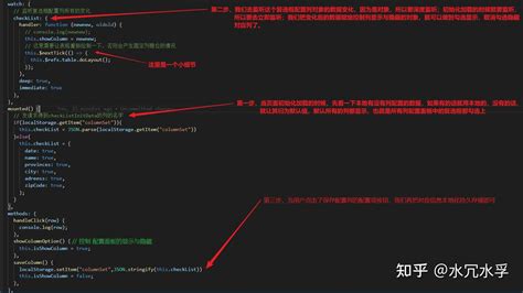 vue前端实现配置化表格el table列的隐藏与展示具有记忆功能 知乎