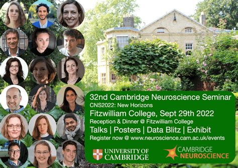 Cambridge Neuroscience Seminar 2022 New Horizons Cambridge Neuroscience
