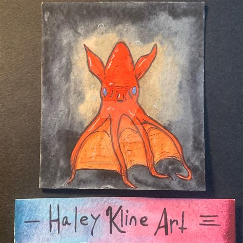 Vampire Squid By Haleyklineart On Deviantart