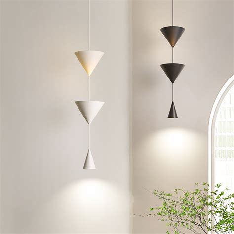 Tri Cone Pendant Light Sleek Modern Illumination Brightly Home