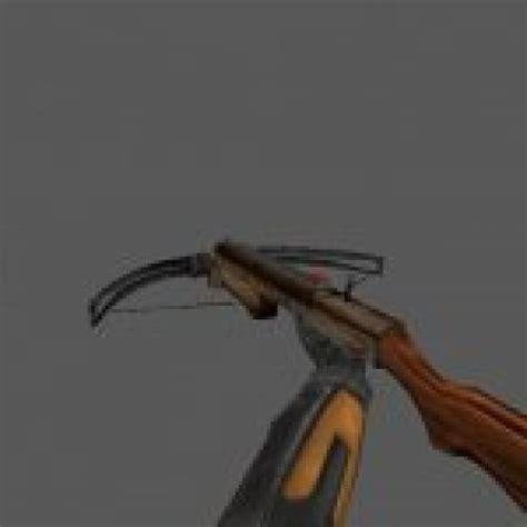 Wood Crossbow Crossbow Half Life Weapon Models Goldsrc