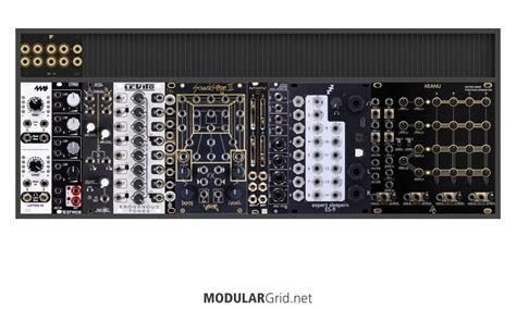 Mixers And External I O Eurorack Modular System From Acousticvelocity On Modulargrid