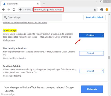 How To Enable Tab Grouping On Chrome Canary Browser Howtoedge