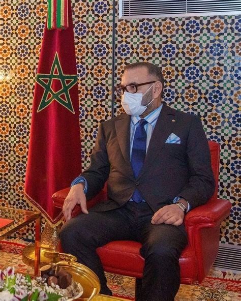 Maroc Antenne صورة الملك محمد السادس، يترأس بالقصر Facebook