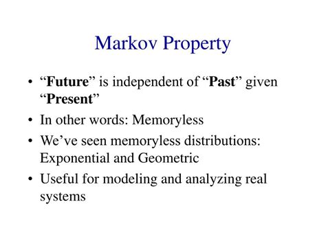 Ppt Discrete Time Markov Chains Powerpoint Presentation Free