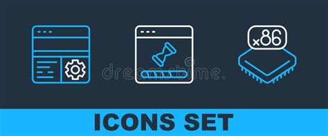 Configurar El Procesador De Línea Con Microcircuitos Cpu Depurar Y