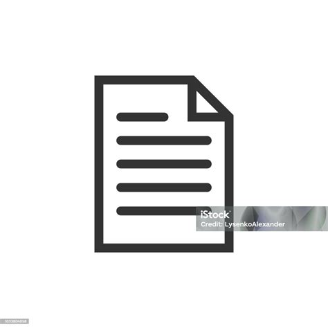 평면 스타일에 문서 참고 아이콘입니다 흰색 종이 시트 벡터 일러스트 레이 션 배경 고립 메모장 문서 비즈니스 개념입니다 0명에 대한 스톡 벡터 아트 및 기타 이미지 Istock