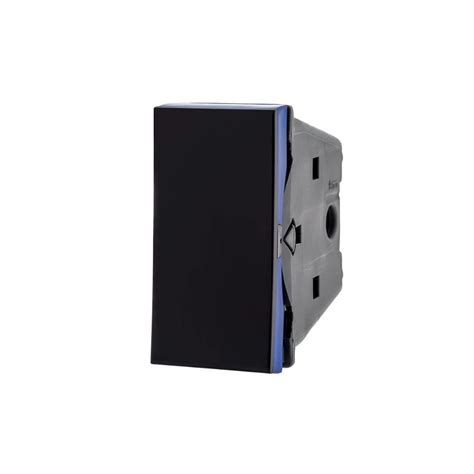 Módulo Interruptor Bipolar Paralelo Preto Pial Plus Andra