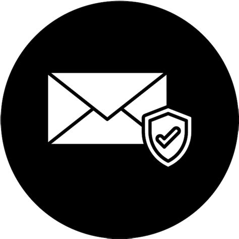 Premium Vector Email Security Icon Style