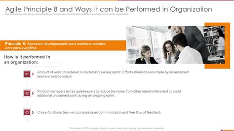 Manifesto For Agile Software Development Agile Principle 8 And Ways It Can Be Performed In