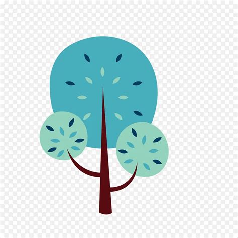 扁平化树png图片素材下载图片编号9664853 Png素材网