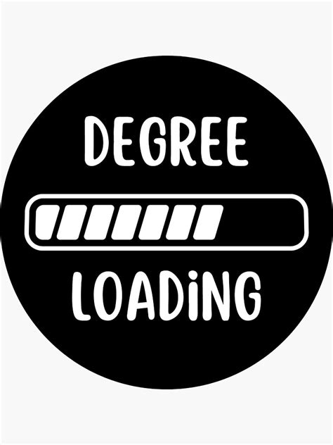 Degree Loading Sticker For Sale By Morganavickery Redbubble