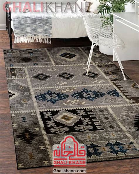 گلیم فرش ماشینی ساوین کد 4142 نمایندگی تخصصی قالیخانه