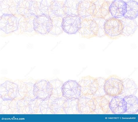 illustration of top bottom borders stock illustration illustration of random soft 146019077