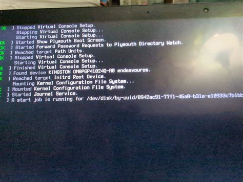 Cant Boot After Updating Kernel Boot Graphics And Hardware Endeavouros